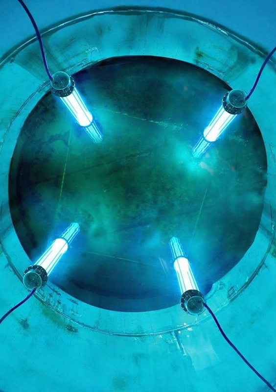 Submersible UV System used for disinfecting water | Hitech UV